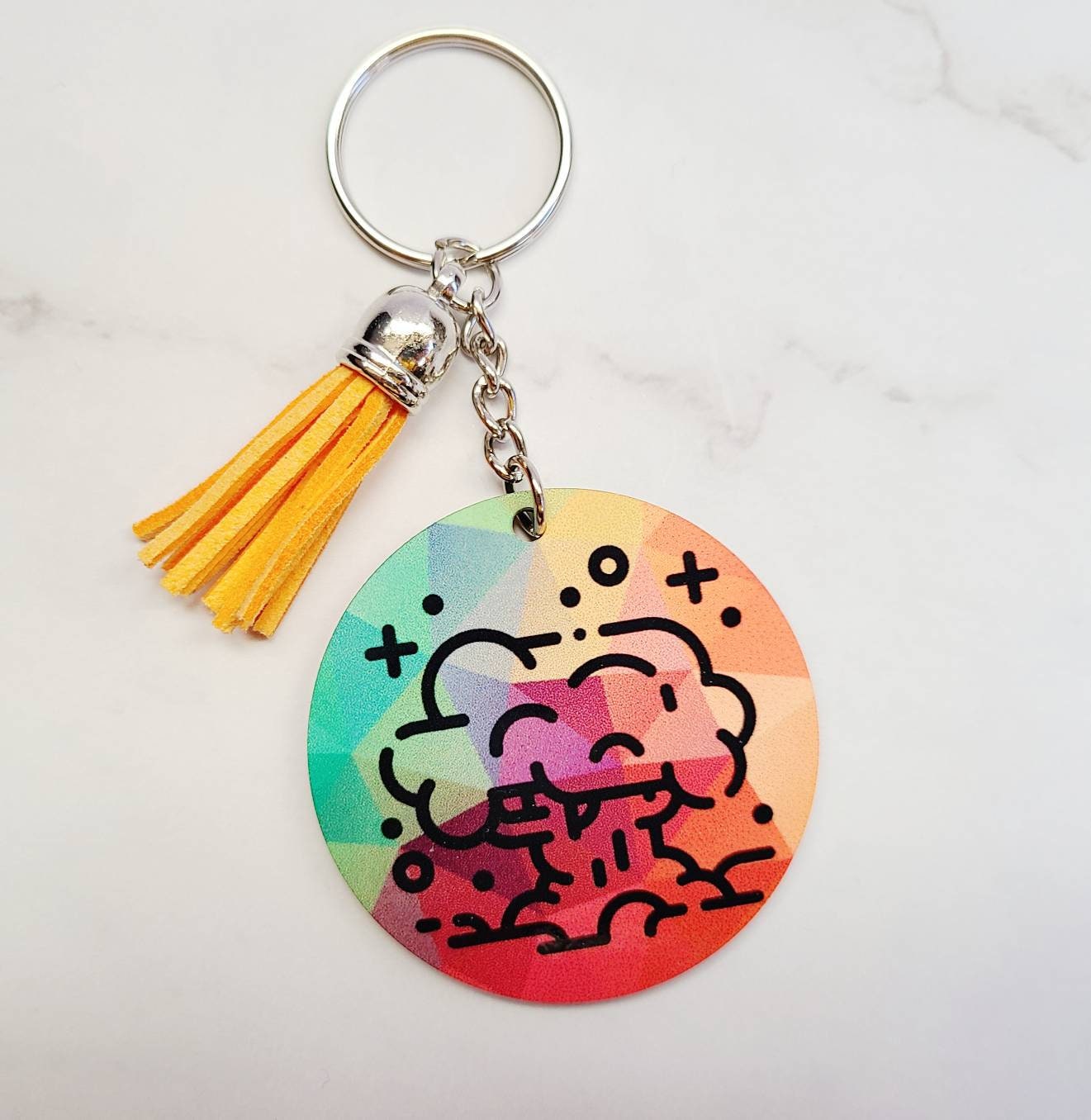 Disney Parks Inspired Keychain / Park Icons / Bag Charm / - Etsy