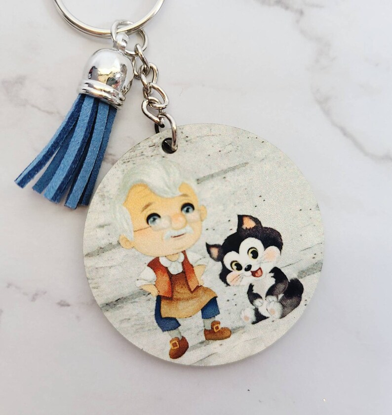 Pinocchio Inspired Keychain / Disney Inspired Keychain / - Etsy