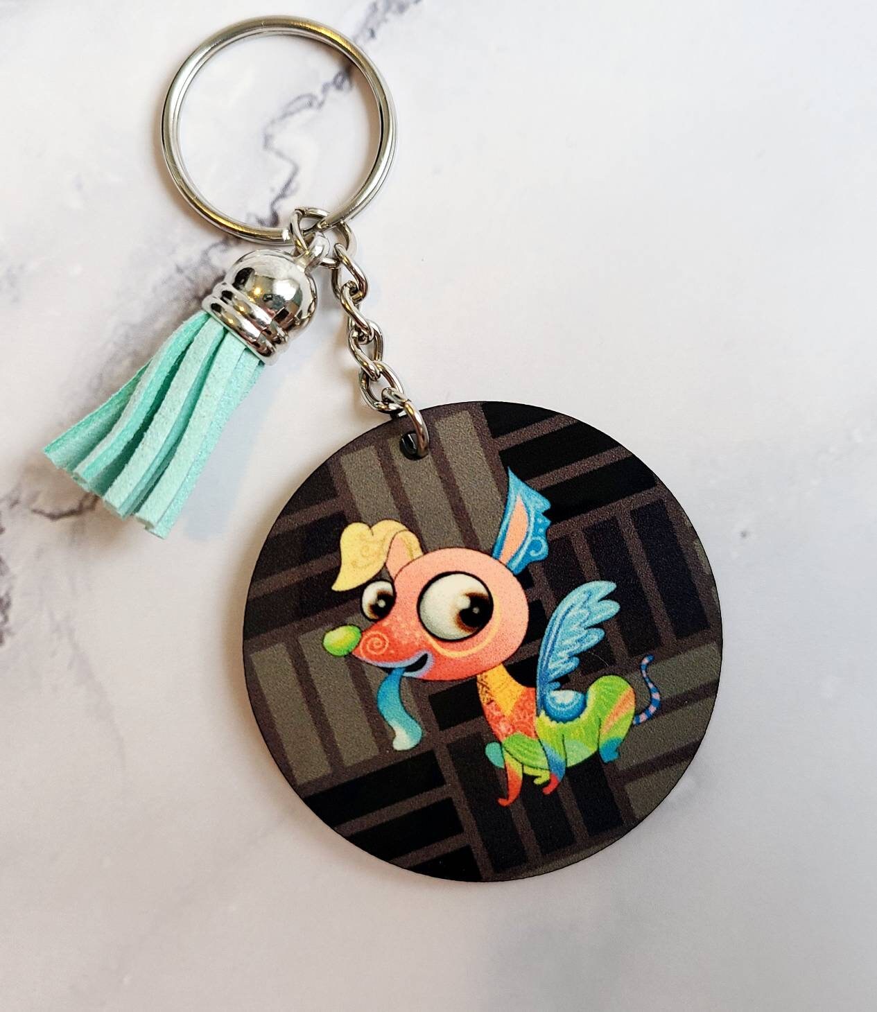 Coco Inspired Keychain / Day of the Dead / Disney Inspired - Etsy
