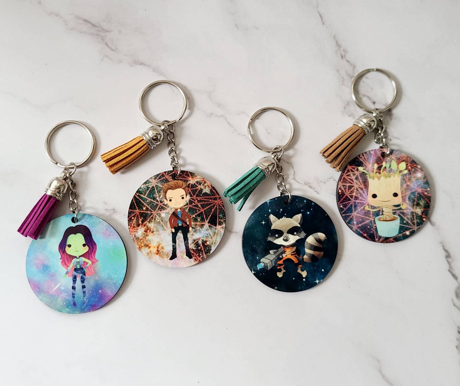 Guardians of the Galaxy Inspired Keychain / Disney Inspured - Etsy