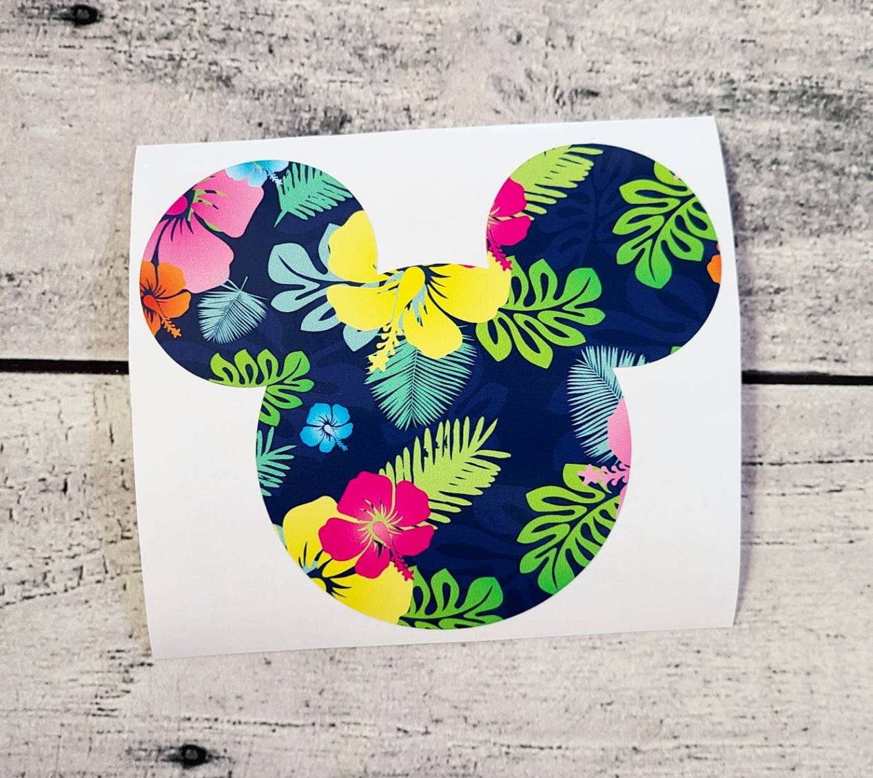 Disney Inspired Decal / Patterned Vinyl Decal / Laptop Sticker - Etsy