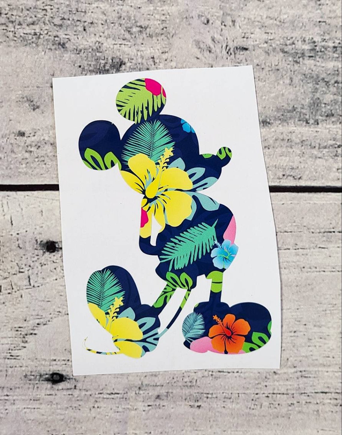 Disney Inspired Decal / Patterned Vinyl Decal / Laptop Sticker - Etsy