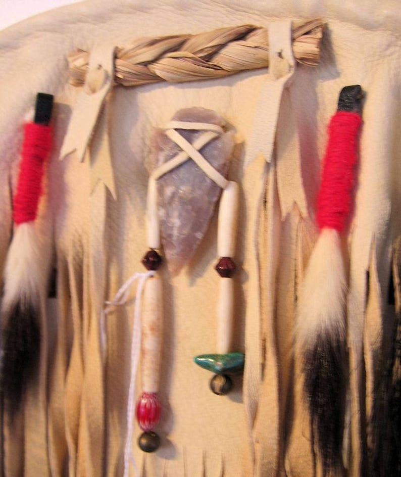 Native American Style Wall Hanging Deerskin Wall Hanging | Etsy