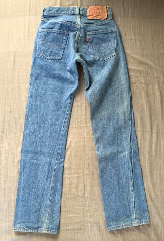 Vintage LEVIS 501 late 66 models redline from 70s - Gem
