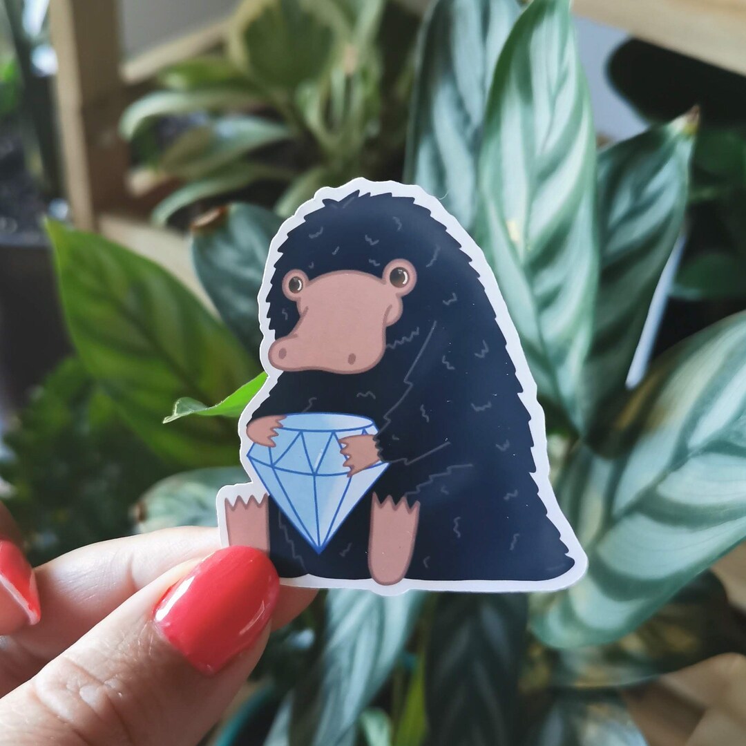 Niffler Diamond Vinyl Sticker - Etsy