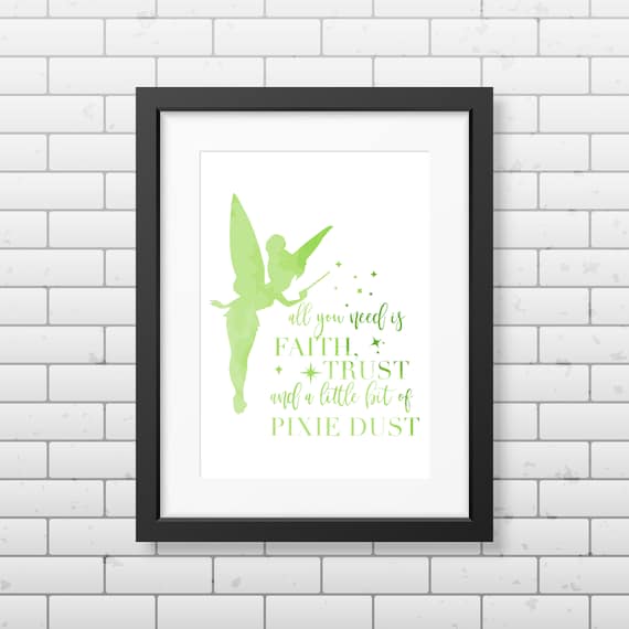 Tinkerbell Pixie Dust Quote