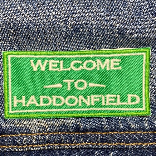 Haddonfield Sign Embroidered Patch. Horror Movie Inspired - Etsy