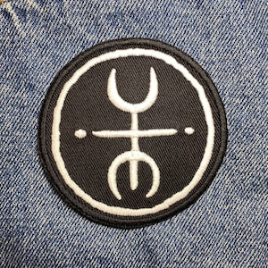 Salem Symbol Embroidered Patch. Horror Movie Inspired Patches. Iron on ...
