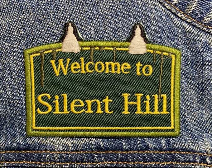 Silent Hill Sign Embroidered Patch. Horror Movie Inspired - Etsy