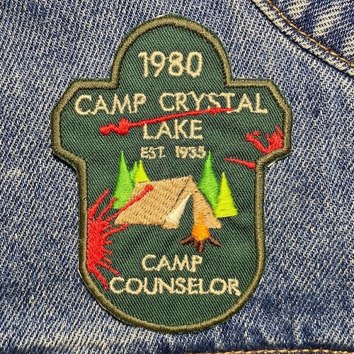 Bloody Camp Counselor Embroidered Patch. Horror Movie Inspired - Etsy
