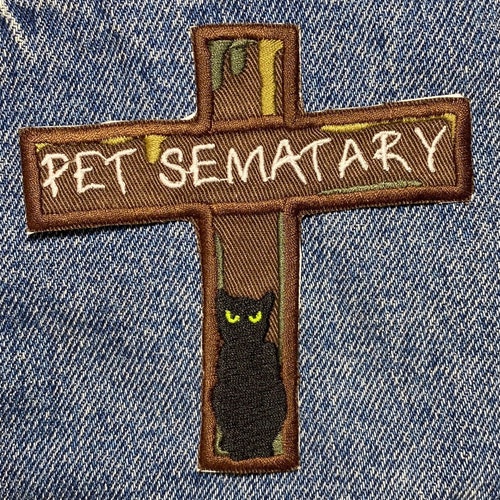 Barbara Scare Face Patch. Horror Movie Inspired Patches. Iron | Etsy