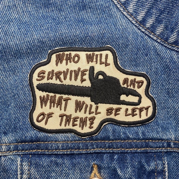 Chainsaw Patch - Etsy