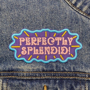 Perfectly Splendid Embroidered Patch. Horror Movie/tv Inspired Patches ...