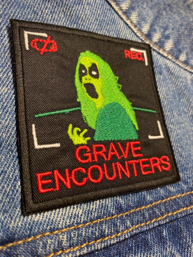 Encounters Embroidered Patch. Horror Movie Inspired Patches. Iron on ...