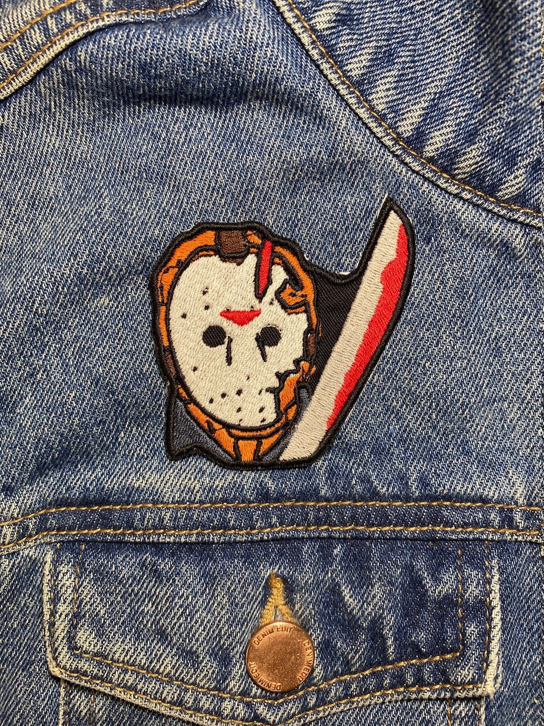 Part 9 Embroidered Patch. Horror Movie Inspired Patches. Iron on ...
