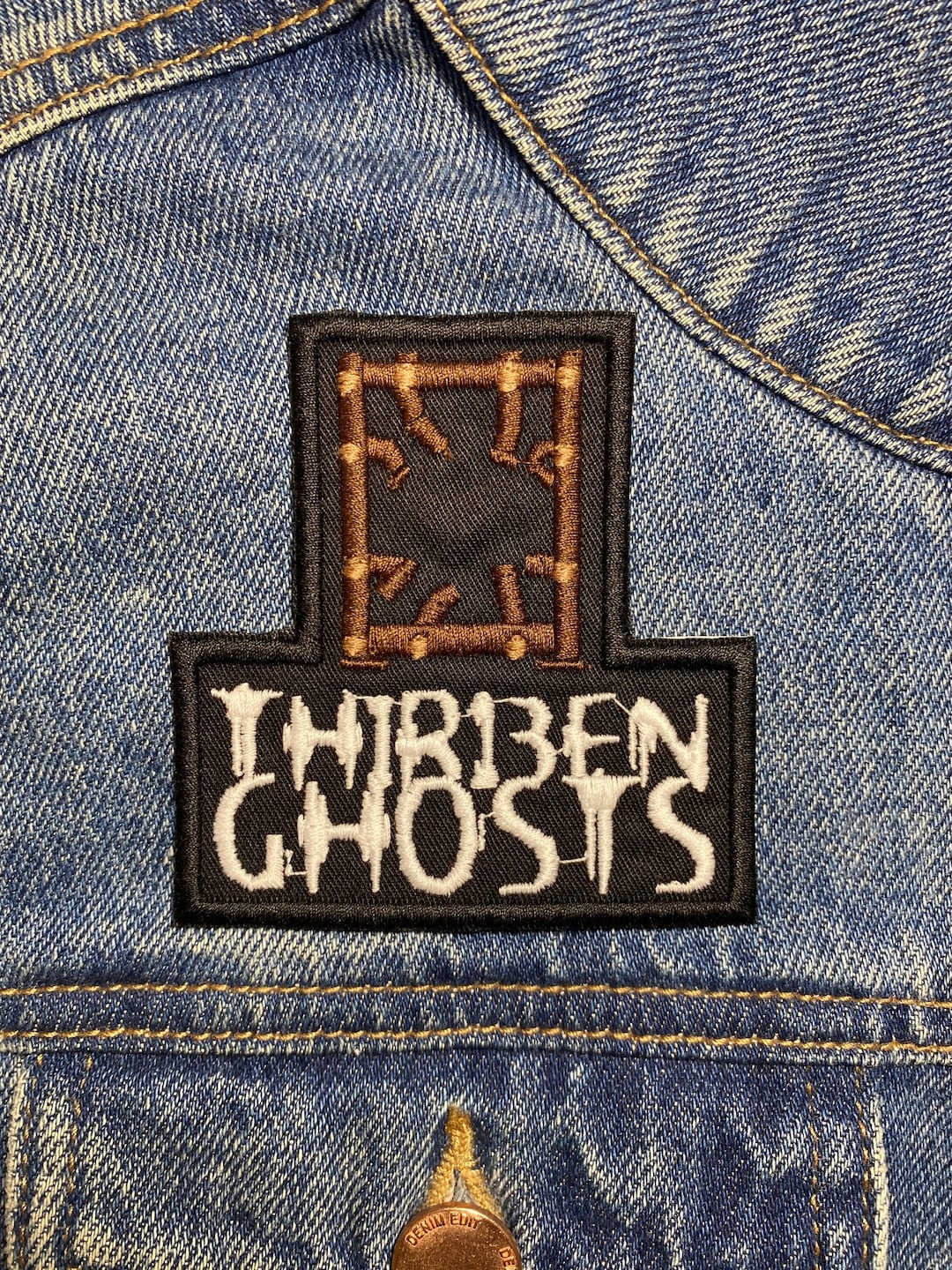 Jackal Box Embroidered Patch. Horror Movie Inspired Patches. Iron on ...