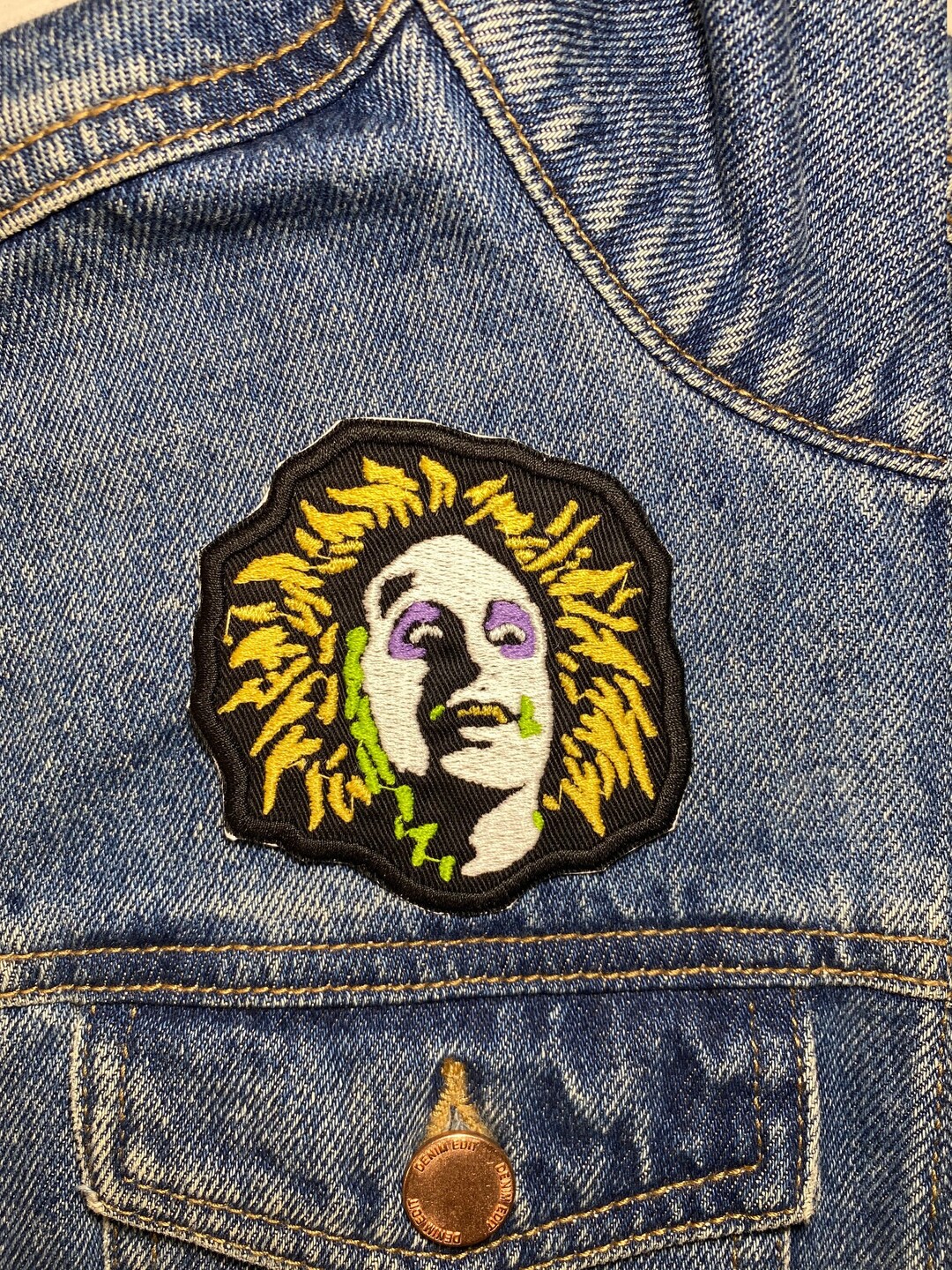 The Ghost With the Most Embroidered Patch. Horror Movie Inspired ...