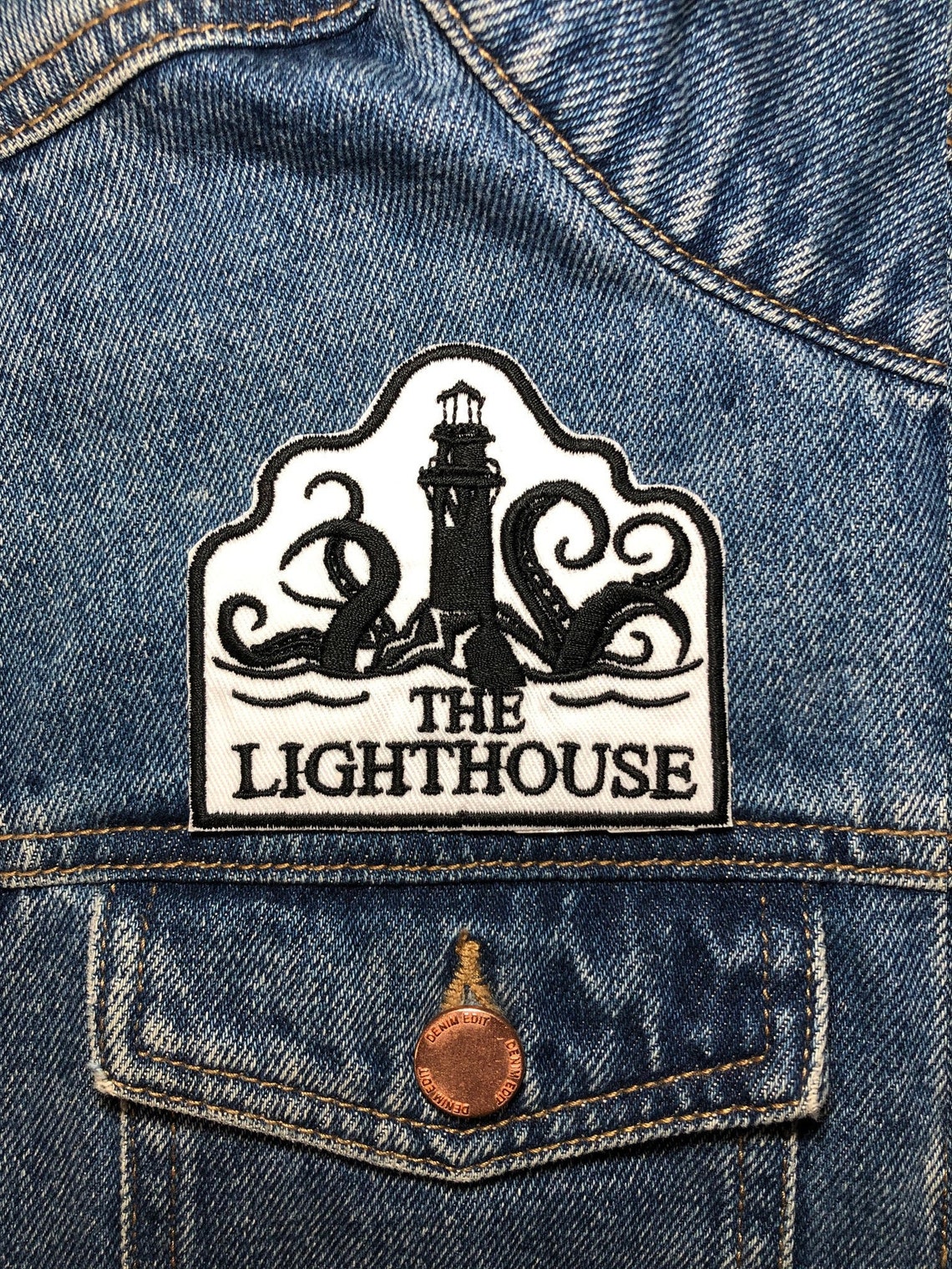 The Lighthouse Embroidered Patch. Horror Movie Inspired - Etsy