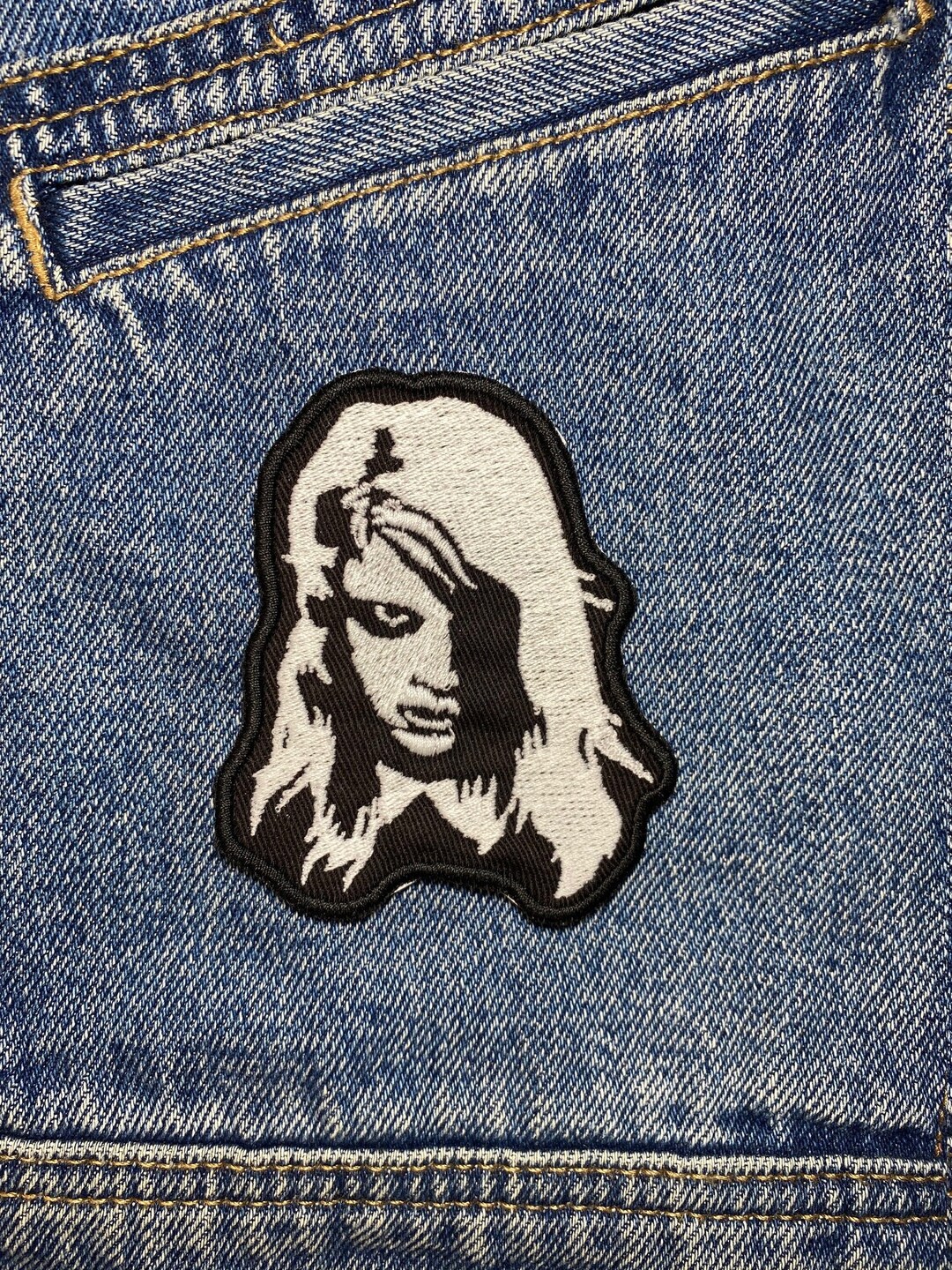 Living Dead Girl Embroidered Patch. Horror Movie Inspired Patches. Iron ...