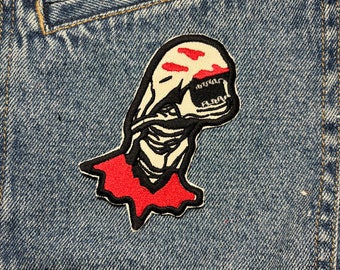Scary Doors Embroidered Patch. Horror Movie Inspired Patches. Iron on ...