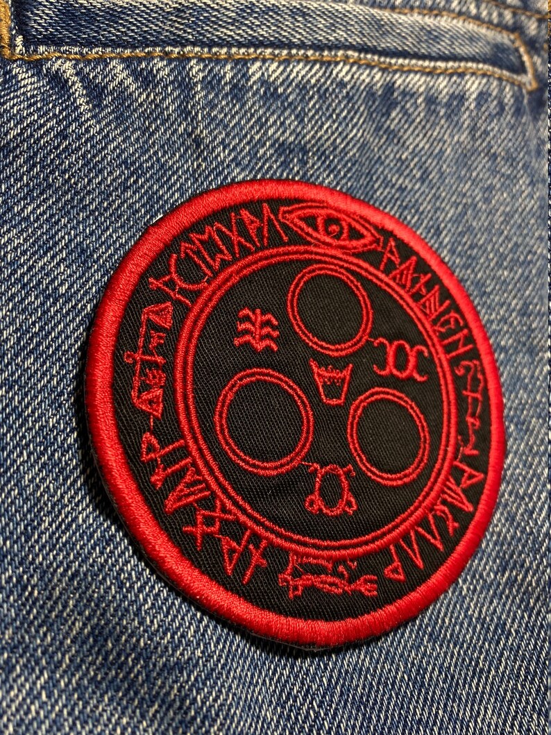 Save Game Symbol Embroidered Patch. Horror Movie Inspired - Etsy