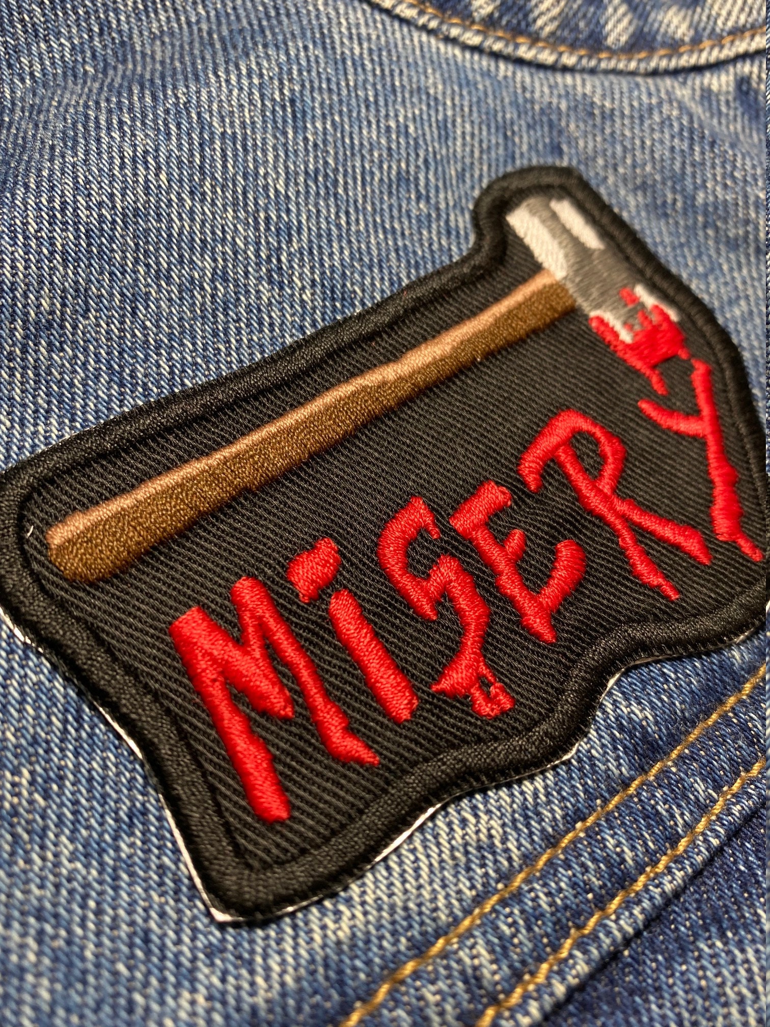 Misery Sledgehammer Embroidered Patch. Horror Movie Inspired | Etsy