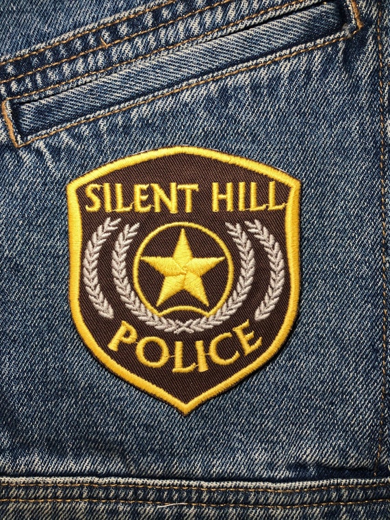 Police Badge Embroidered Patch. Horror Movie Inspired Patches. - Etsy