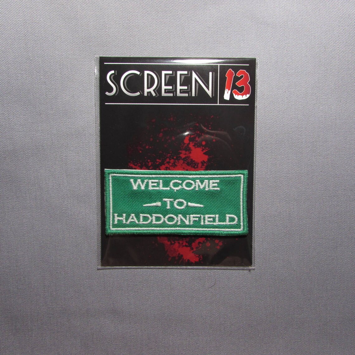 Haddonfield Sign Embroidered Patch. Horror Movie Inspired | Etsy