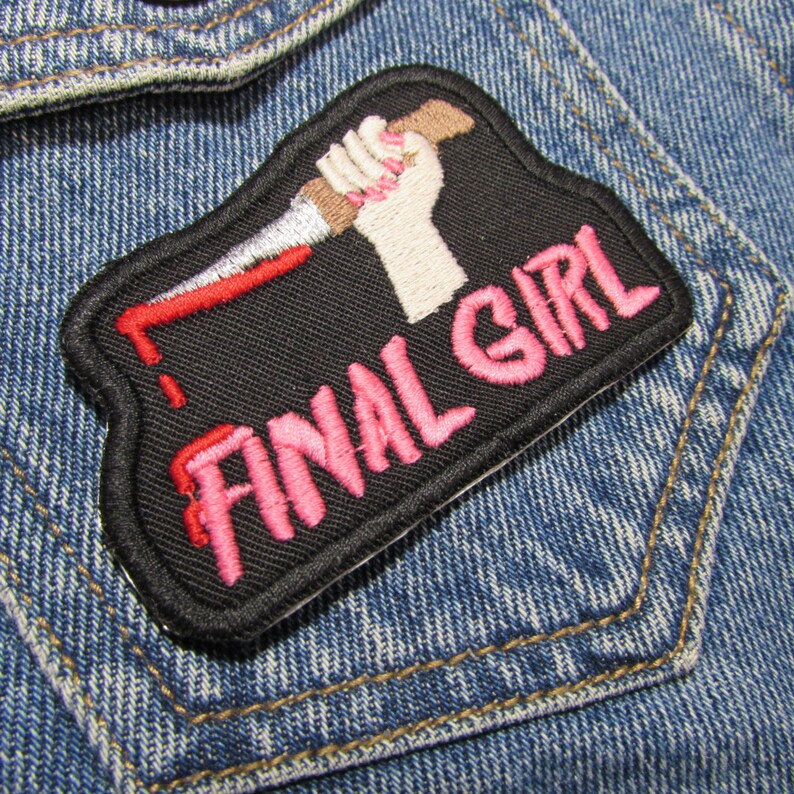 Final Girl Embroidered Patch ver 1. Horror Movie Inspired | Etsy