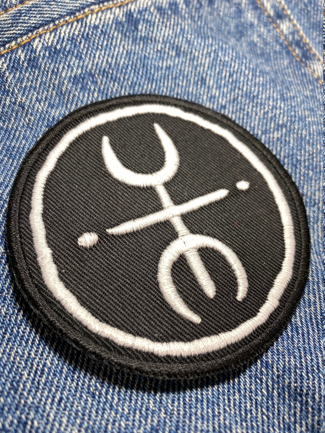 Salem Symbol Embroidered Patch. Horror Movie Inspired Patches. Iron on ...