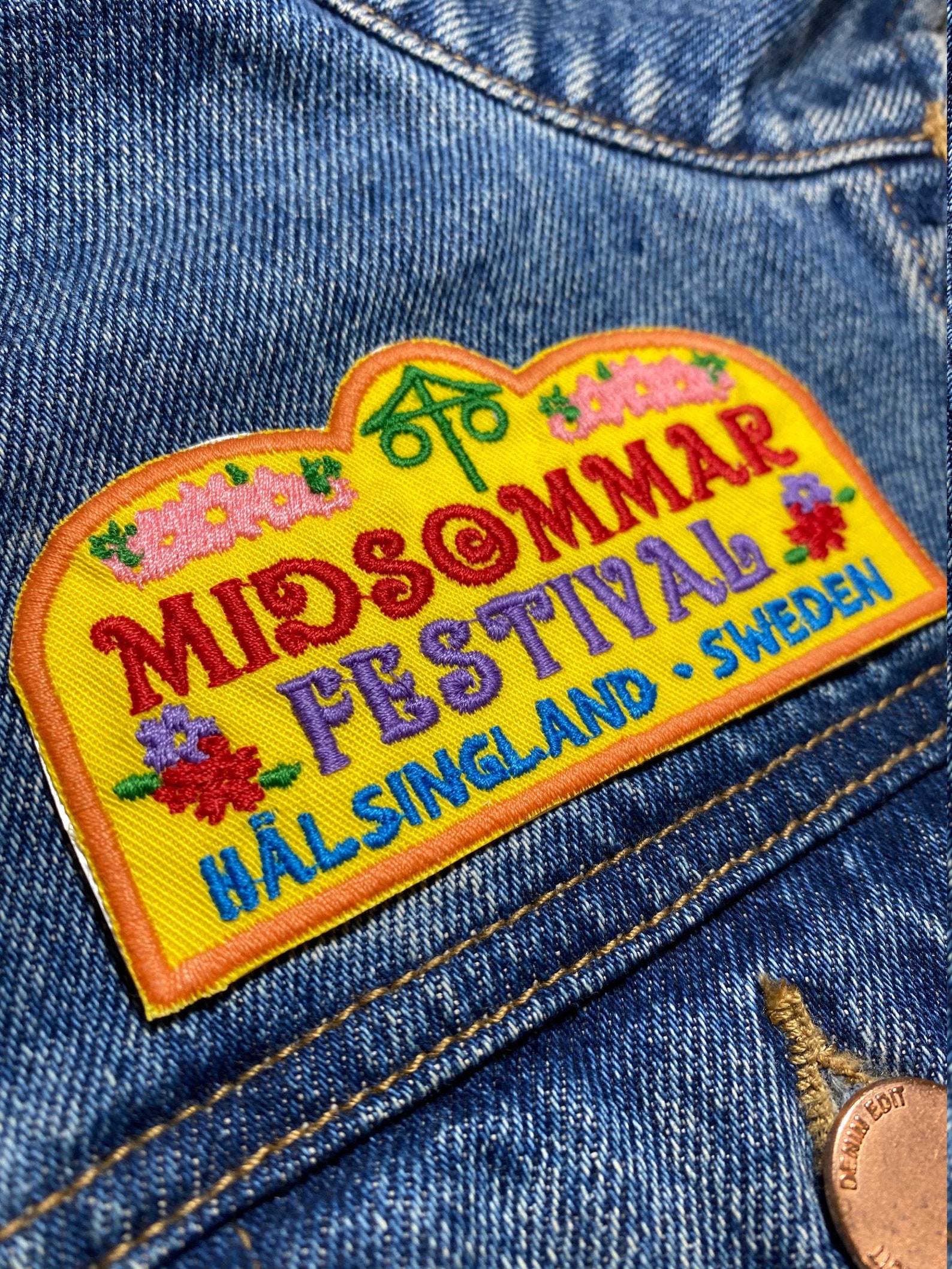 Midsommar Festival Embroidered Patch. Horror Movie Inspired | Etsy