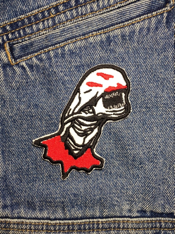Chestburster Embroidered Patch. Horror Movie Inspired Patches. | Etsy