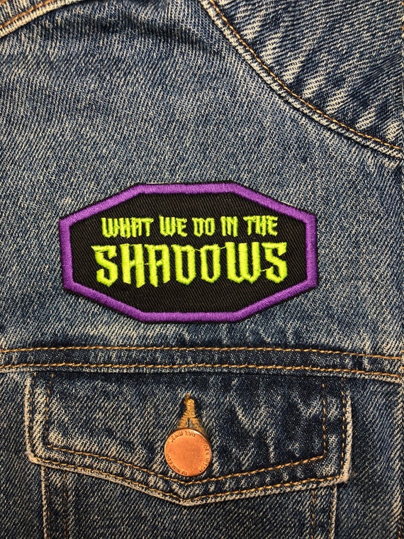 Shadows Poster Colours Embroidered Patch. Horror/tv Movie | Etsy