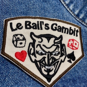 Le Bail's Gambit Embroidered Patch. Horror Movie Inspired Patches. Iron ...