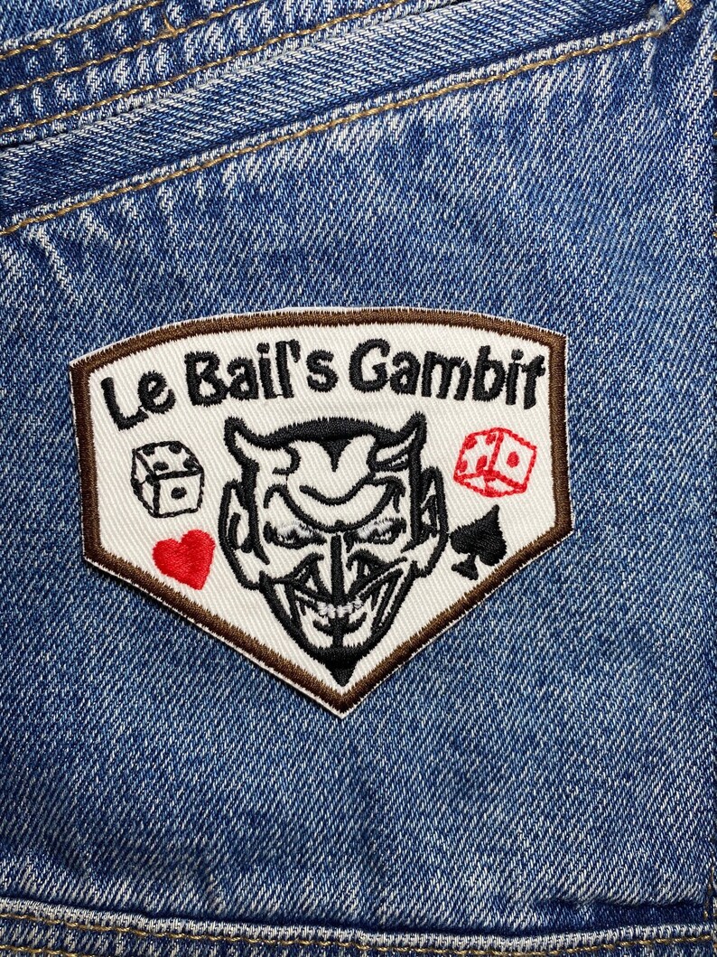 Le Bail's Gambit Embroidered Patch. Horror Movie Inspired - Etsy