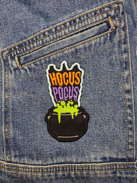 Cauldron Embroidered Patch. Horror Movie Inspired Patches. - Etsy