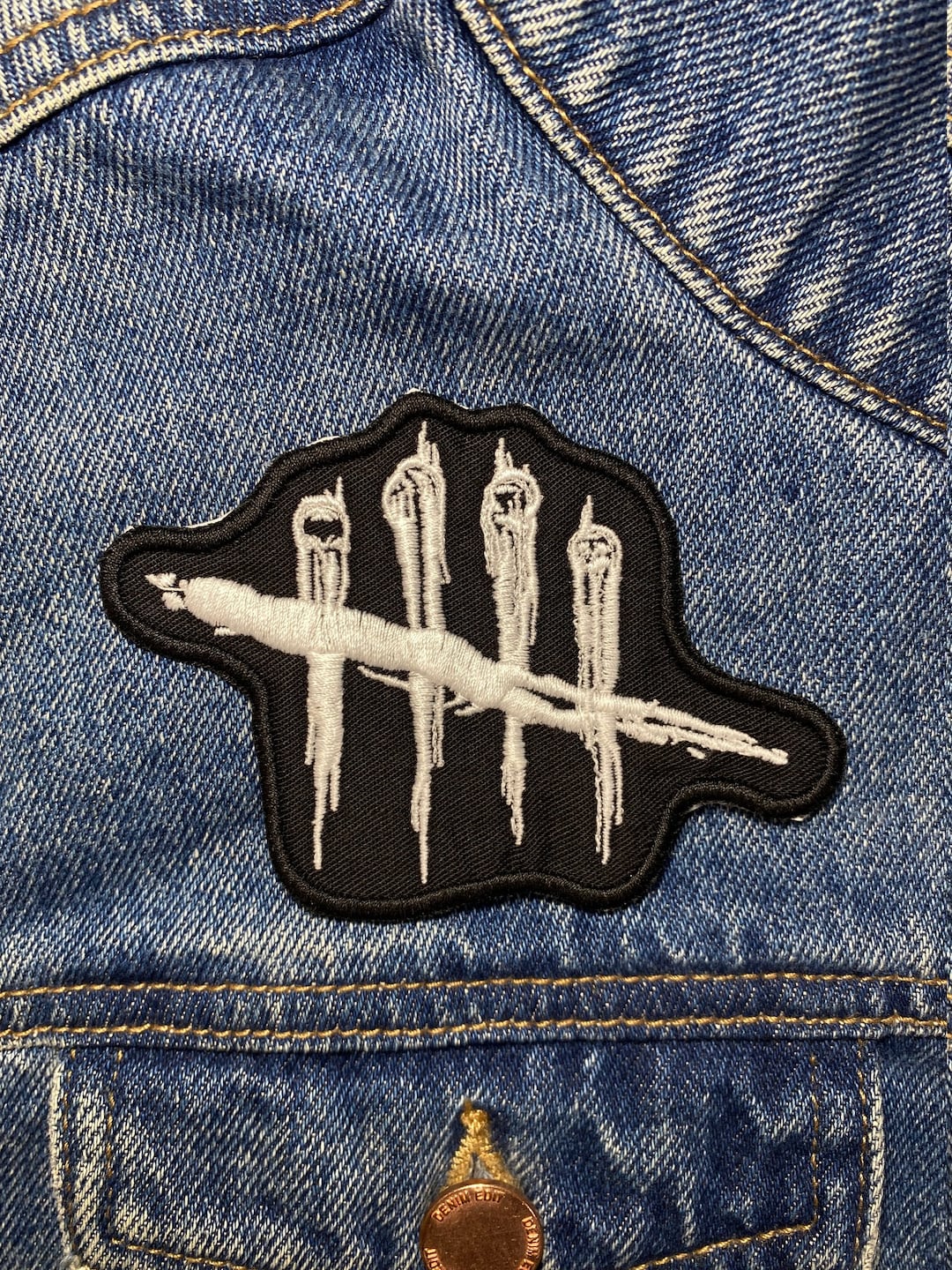 Tally Mark Embroidered Patch. Horror Movie/video Game Inspired Patches ...