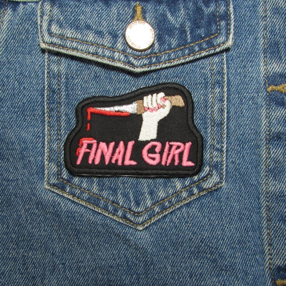 Final Girl Embroidered Patch ver 1. Horror Movie Inspired | Etsy