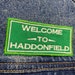 Haddonfield Sign Embroidered Patch. Horror Movie Inspired Patches. Iron ...
