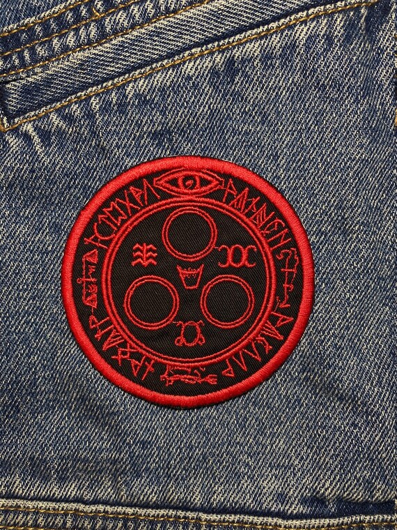 Save Game Symbol Embroidered Patch. Horror Movie Inspired - Etsy