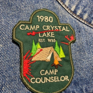 Bloody Camp Counselor Embroidered Patch. Horror Movie Inspired - Etsy