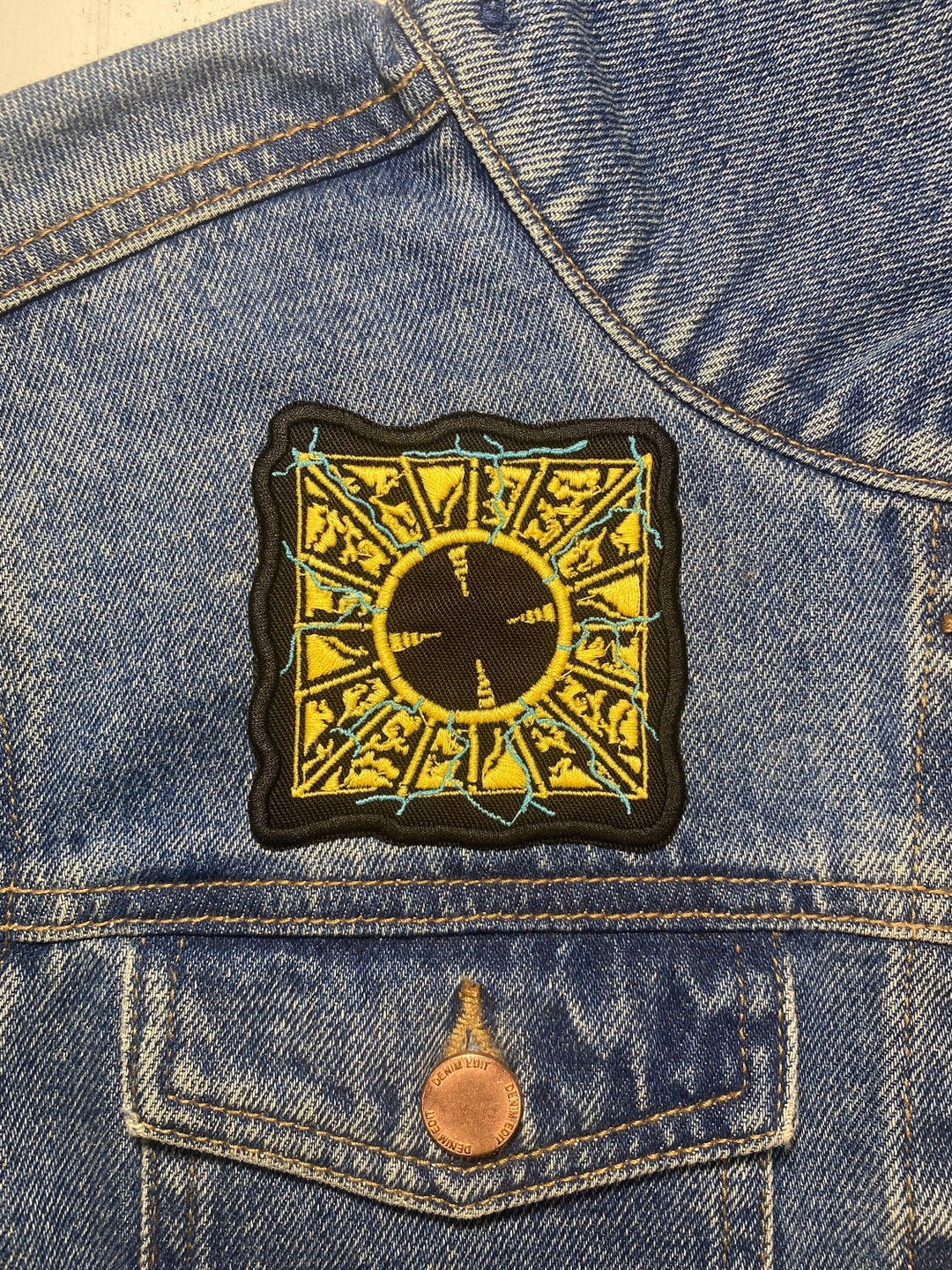 Lemarchand's Puzzle Box Patch. Horror Movie Inspired Patches. Iron on ...