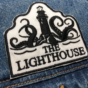 The Lighthouse Embroidered Patch. Horror Movie Inspired Patches. Iron ...