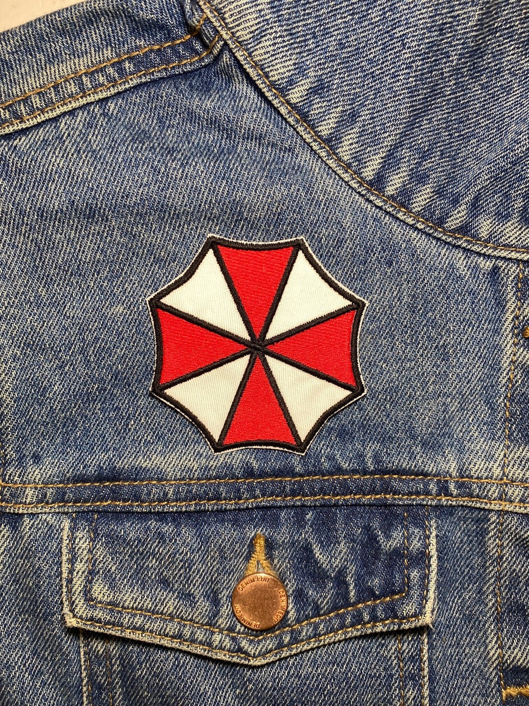 Umbrella Embroidered Patch. Horror Movie Inspired Patches. Gaming. Iron ...