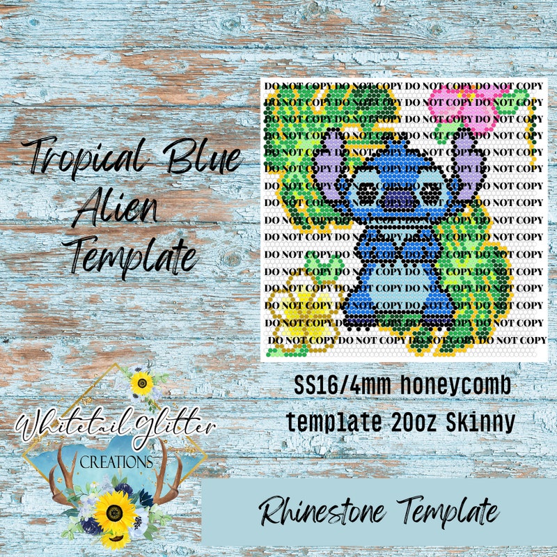 Rhinestones Templates - Etsy