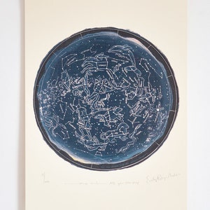 Star Map -limited Edition Print on Paper - Etsy