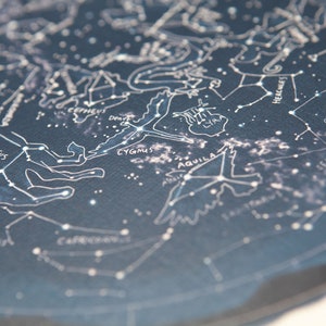 Star Map -limited Edition Print on Paper - Etsy