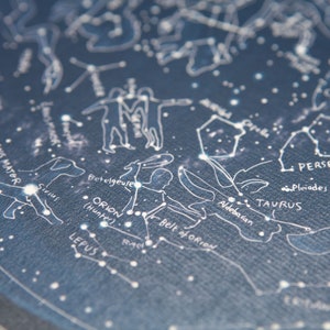 Star Map -limited Edition Print on Paper - Etsy