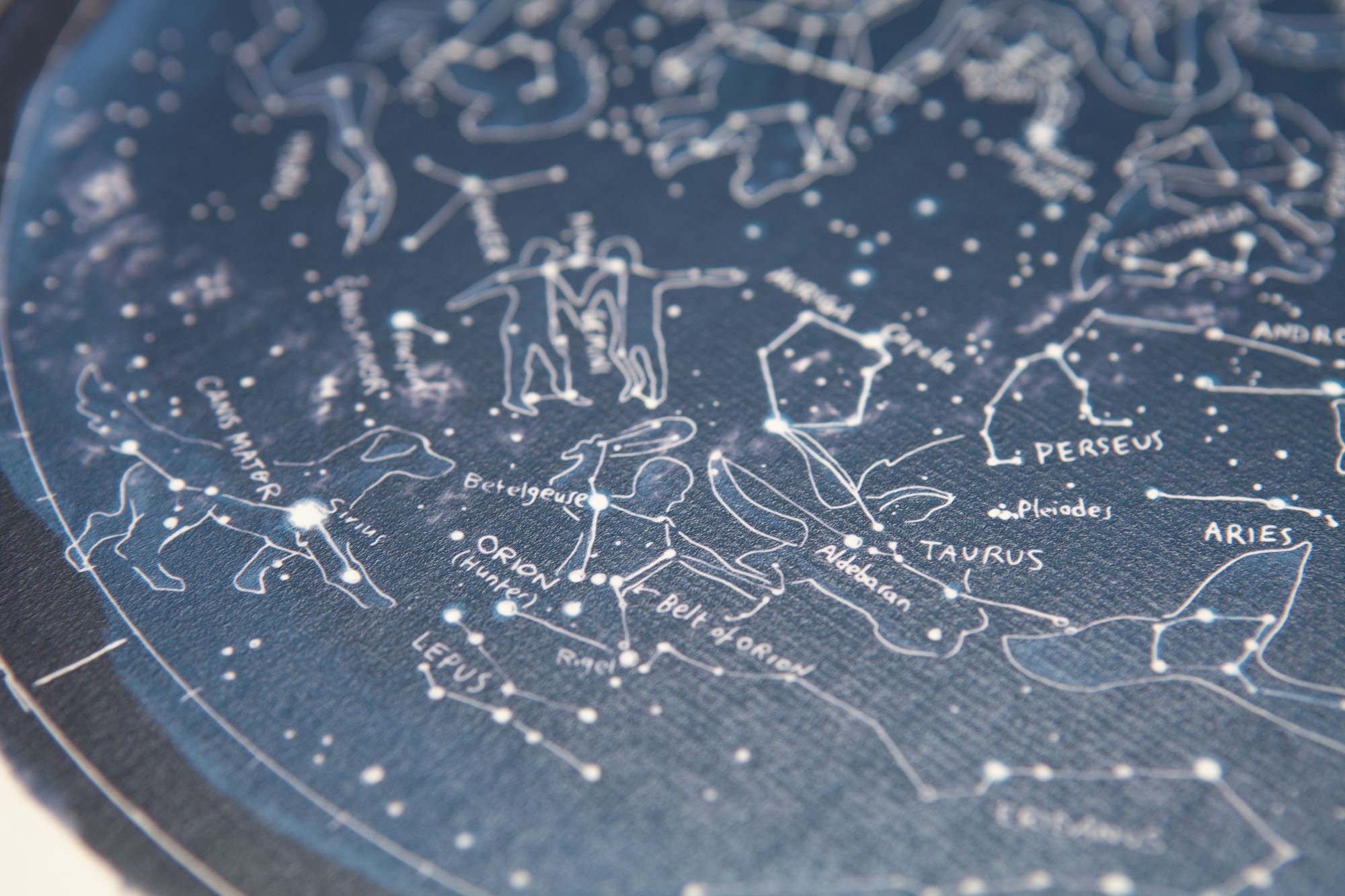 Star Map -limited Edition Print on Paper - Etsy
