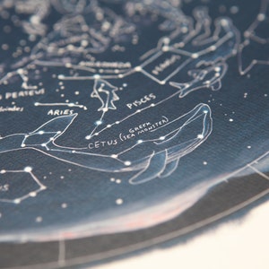 Star Map -limited Edition Print on Paper - Etsy